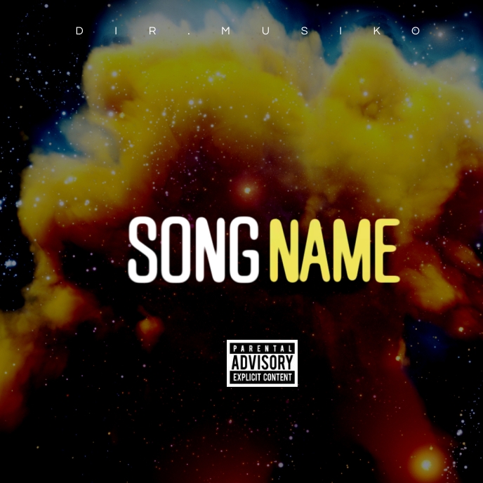 Album cover (11) Template | PosterMyWall