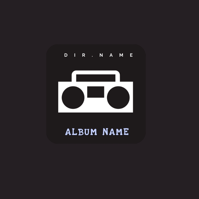 Album cover (14) Template | PosterMyWall