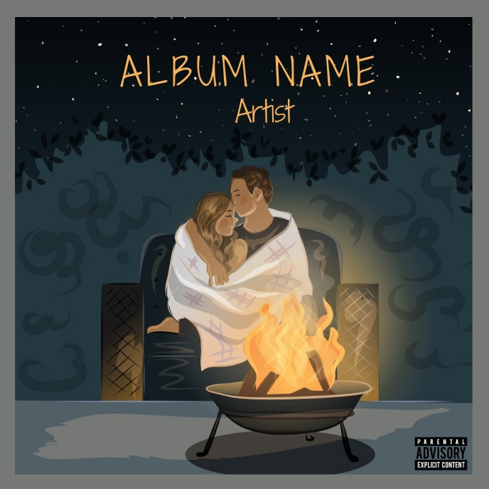 Album cover (14) Template | PosterMyWall