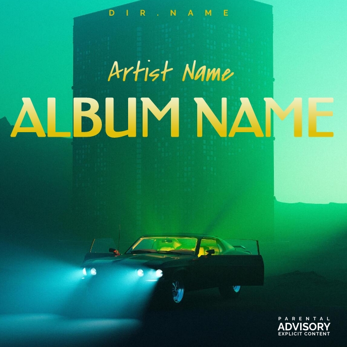 Album cover (146) Template | PosterMyWall