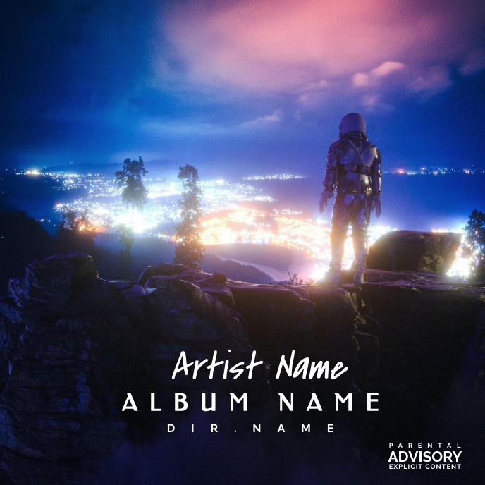 Album cover (153) Template | PosterMyWall