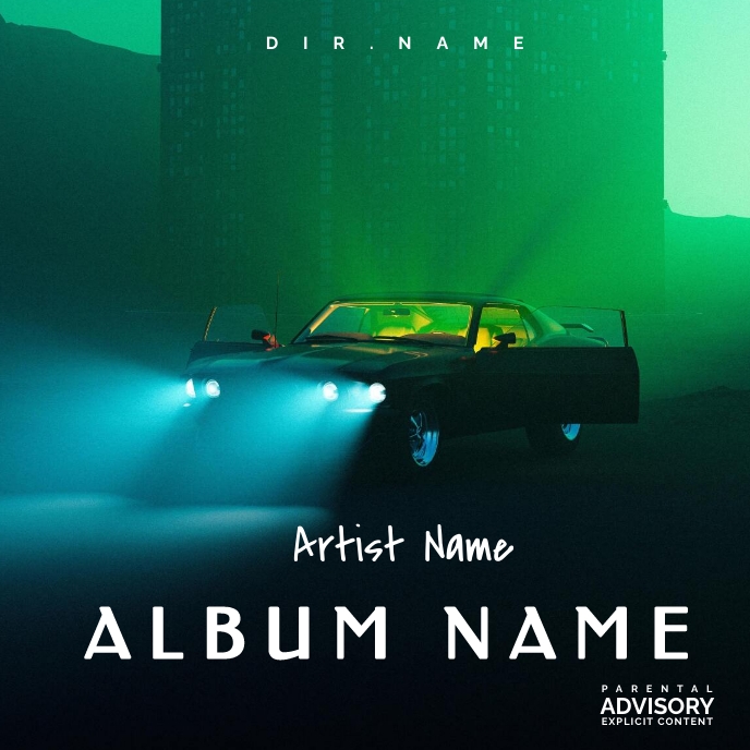 Album cover (160) Template | PosterMyWall