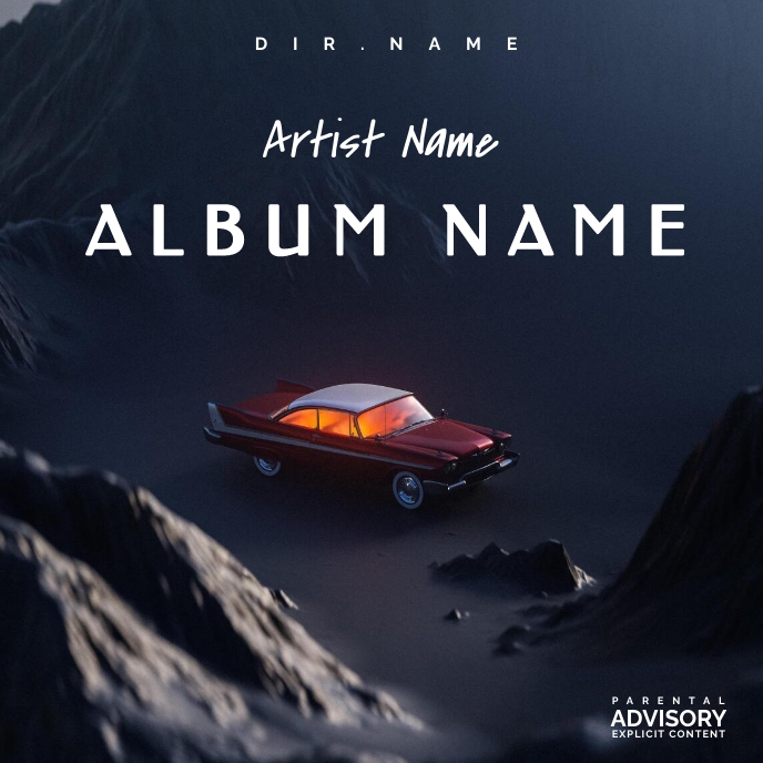 Album cover (161) Template | PosterMyWall