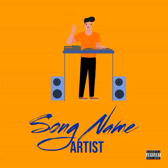 Album cover (17) Template | PosterMyWall