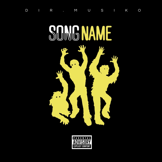 Album cover (18) Template | PosterMyWall