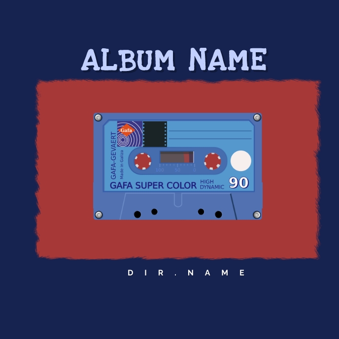 Album cover (18) Template | PosterMyWall
