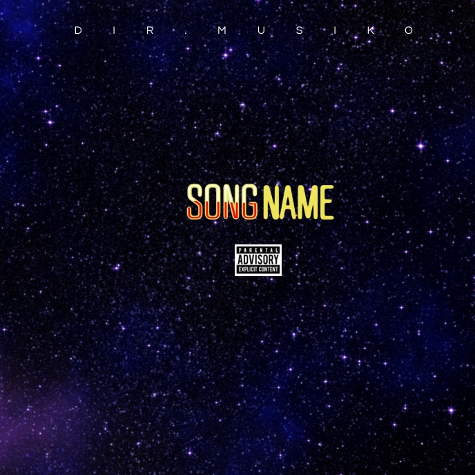 Album cover (18) Template | PosterMyWall