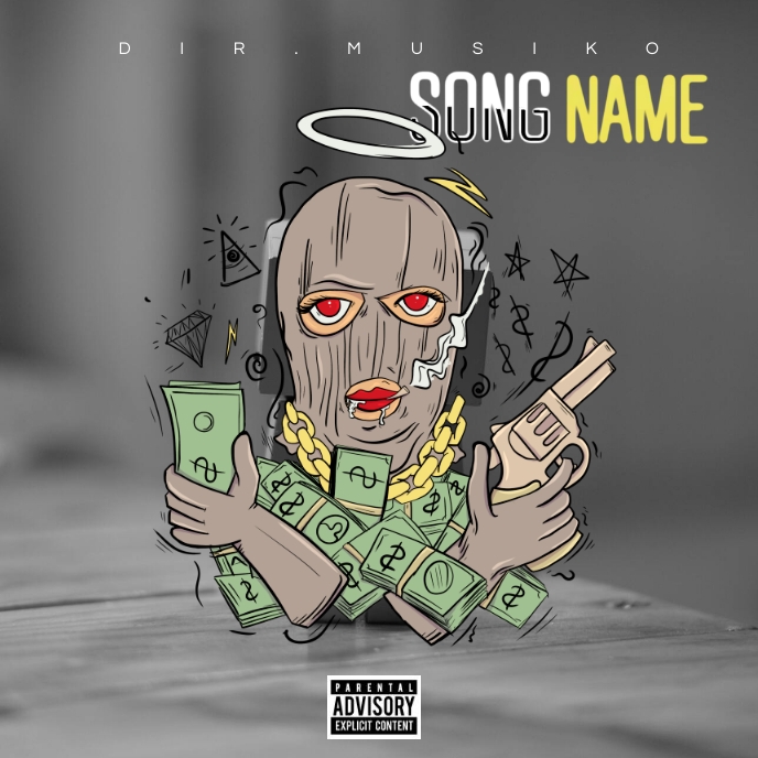 Album cover (23) Template | PosterMyWall