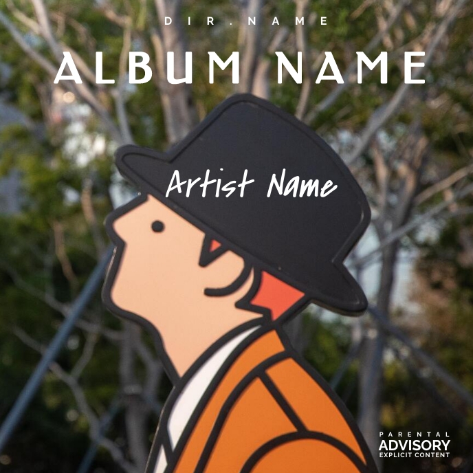 Album cover (24) Template | PosterMyWall