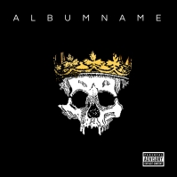 Infinity neon album cover art video Template | PosterMyWall