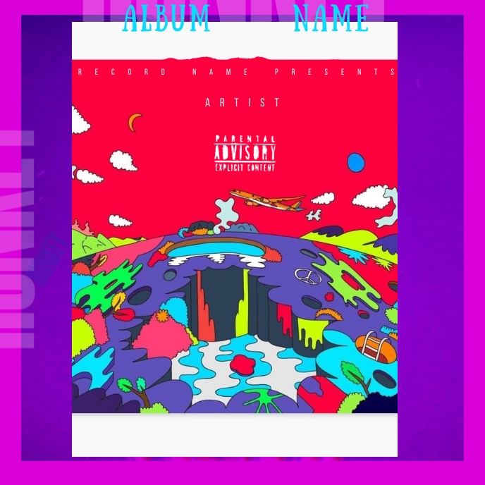 ALBUM COVER (33) Template | PosterMyWall