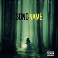 Infinity neon album cover art video Template | PosterMyWall