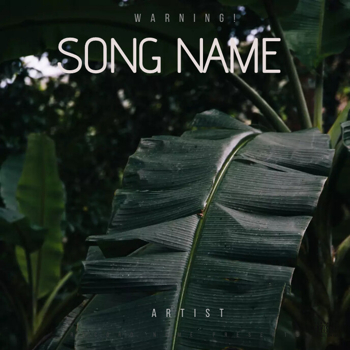 ALBUM COVER (71) Template | PosterMyWall