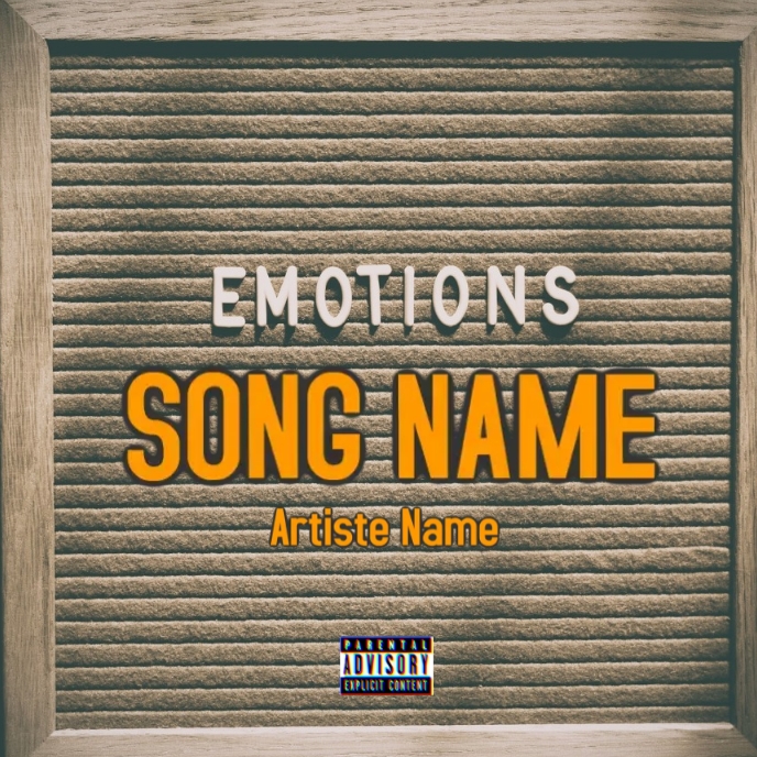 Album cover (94) Template | PosterMyWall