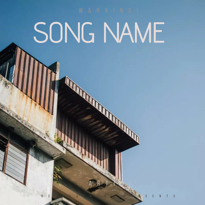 ALBUM COVER (l Template | PosterMyWall