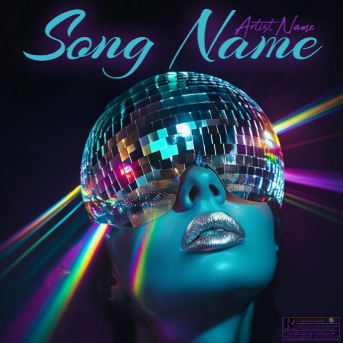 Album cover : electro house song vibe Template | PosterMyWall
