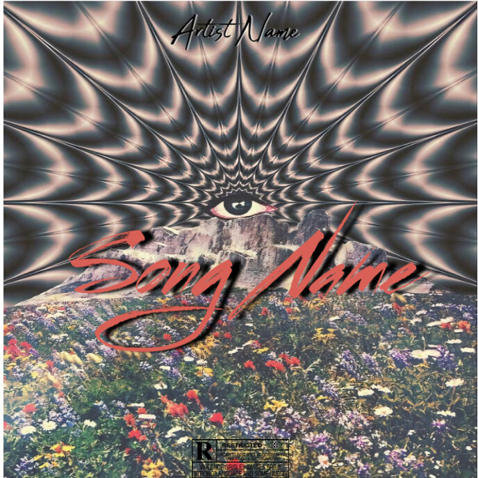 Album Cover :The Awakening of Gaia's Eye Template | PosterMyWall