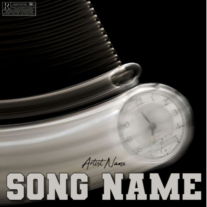 Copy of Album Cover :time is running so fast.... | PosterMyWall