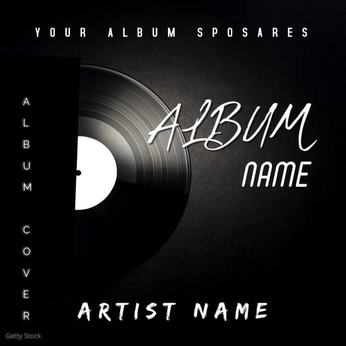 Album Cover Album Cover Template | PosterMyWall