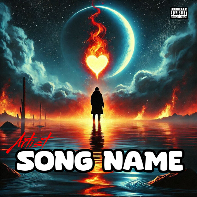 Album Cover Alone Album Cover Album Cover Template | PosterMyWall