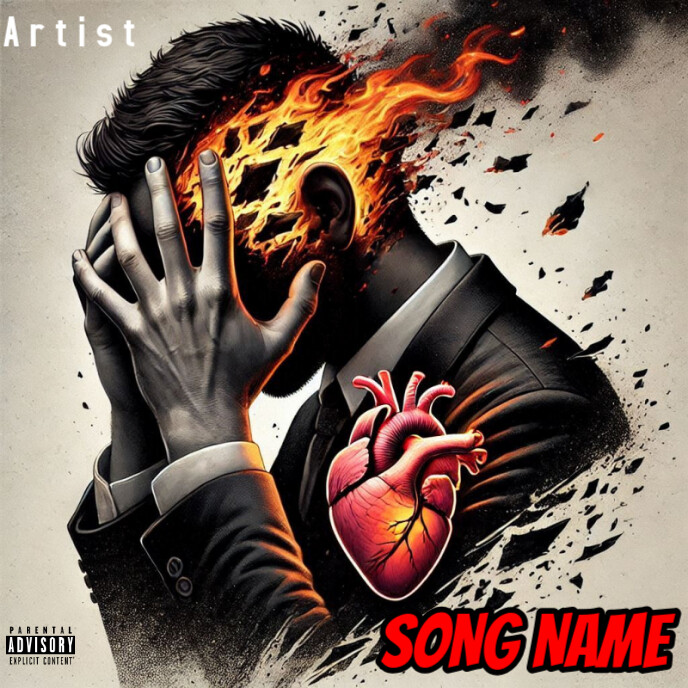 Album Cover Alone Album Cover Album Cover Template | PosterMyWall