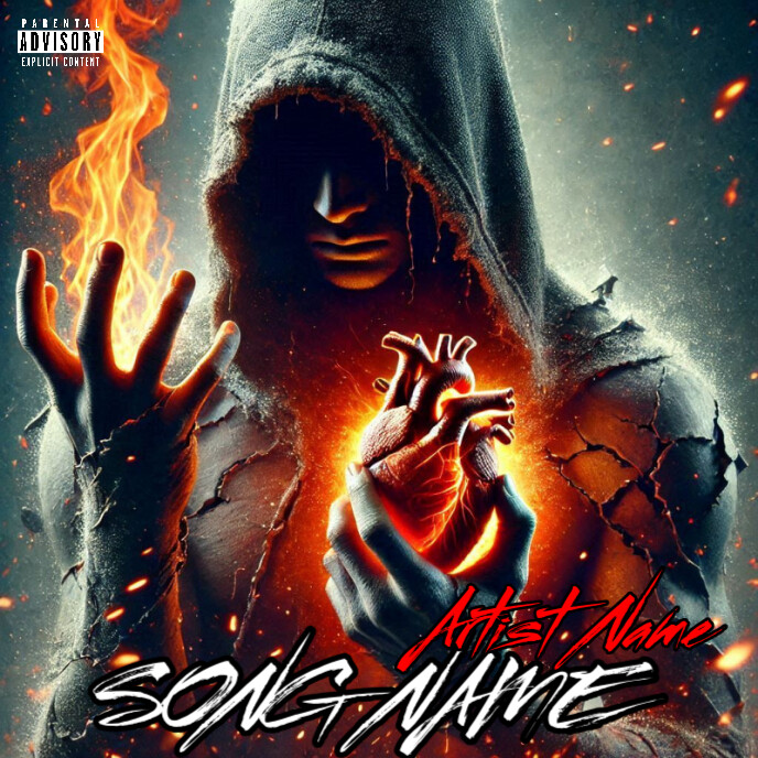 Album Cover Alone Album Cover Album Cover Template | PosterMyWall