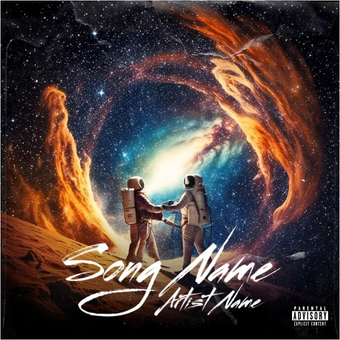 Album cover art Template | PosterMyWall