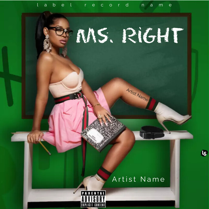 album cover art Template | PosterMyWall