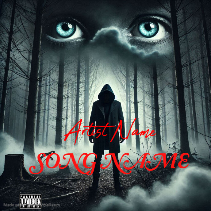 album cover art Template | PosterMyWall