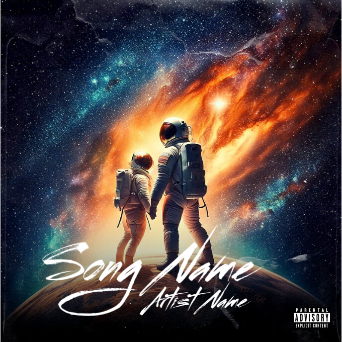 Album cover art Template | PosterMyWall