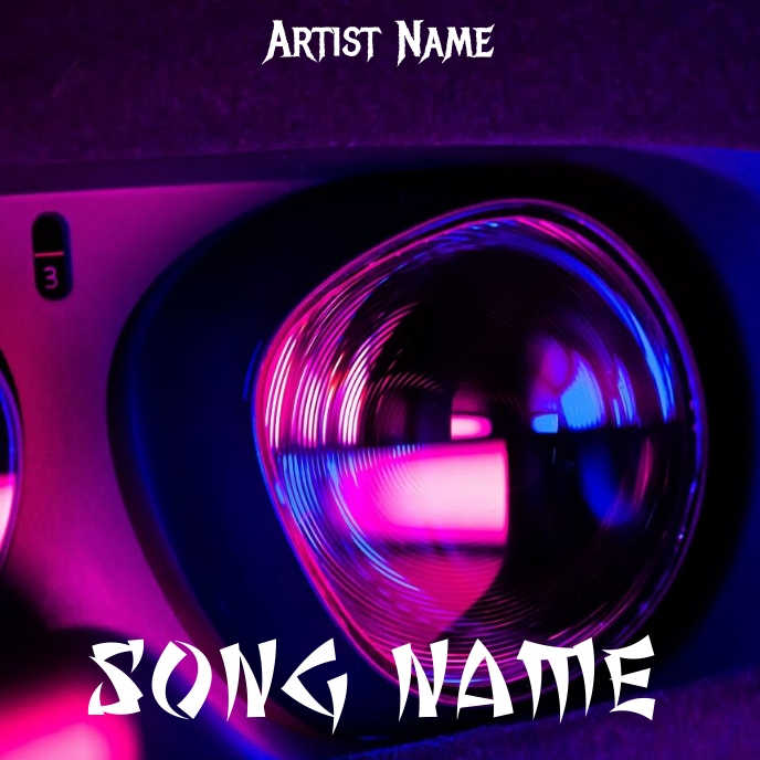 Album Cover Art Template | PosterMyWall