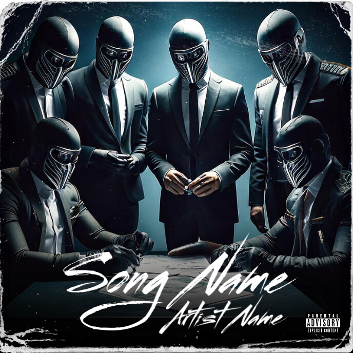 Album Cover Art Template | PosterMyWall