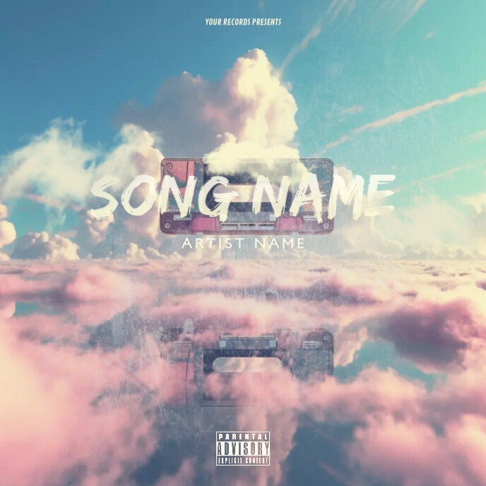 Album Cover Art Template | PosterMyWall