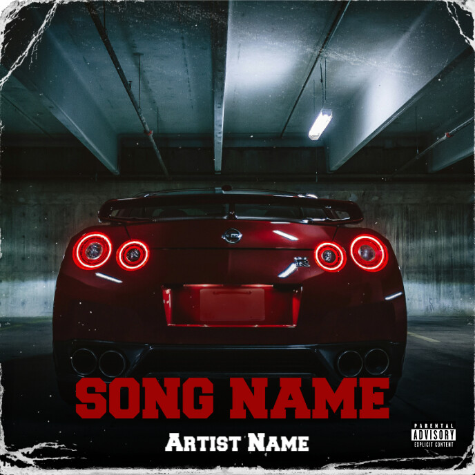 album cover art Template | PosterMyWall