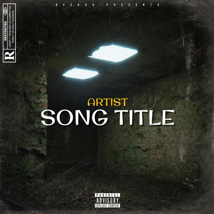 Album cover art Template | PosterMyWall