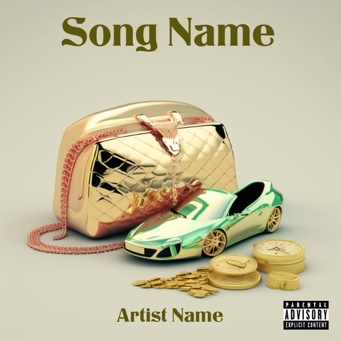 Album Cover Art Template | PosterMyWall