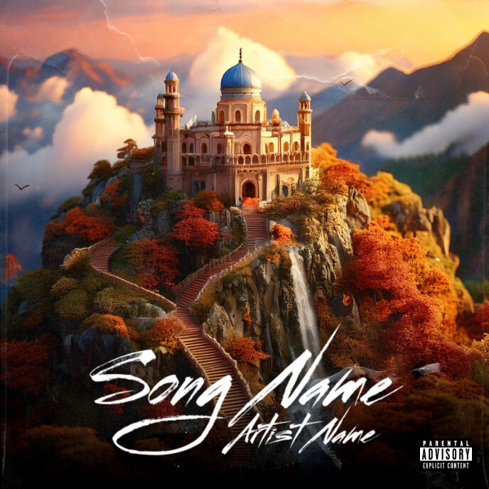 Album cover art Template | PosterMyWall