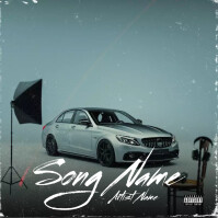 No Friends Gun RAP cover art design template | PosterMyWall