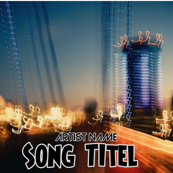 Album Cover Art Template | PosterMyWall