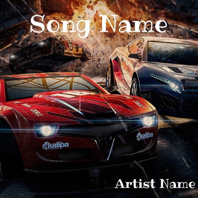 Album Cover Art Template | PosterMyWall