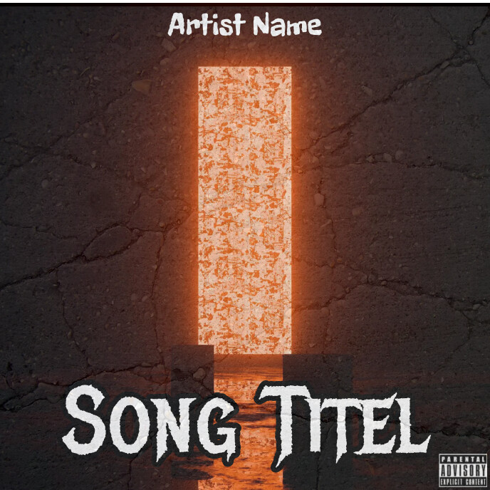 Album Cover Art Template Postermywall