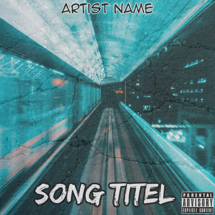 Album cover Art Template | PosterMyWall