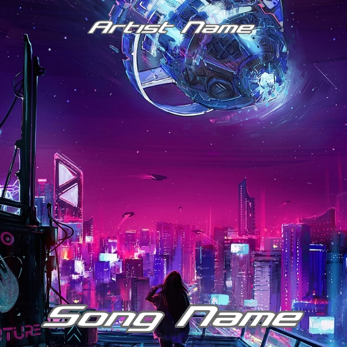 Album cover Art Template | PosterMyWall