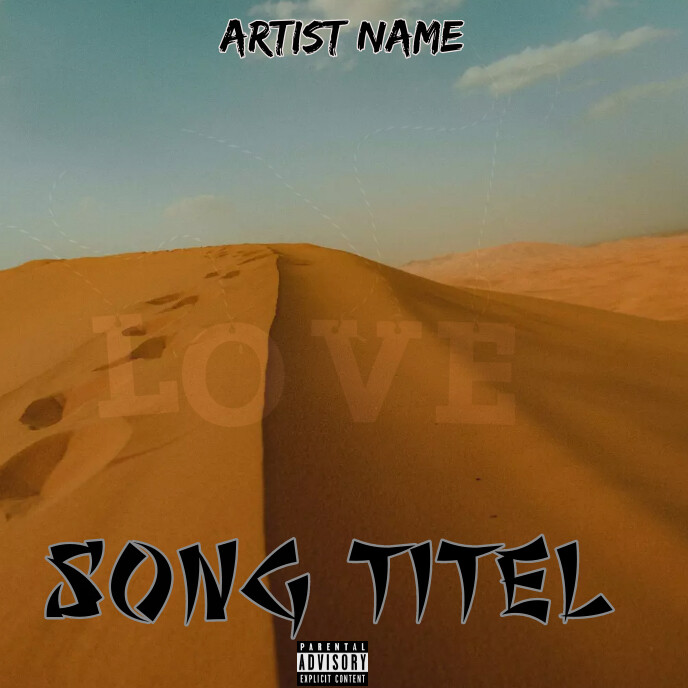 Album Cover Art Template | PosterMyWall