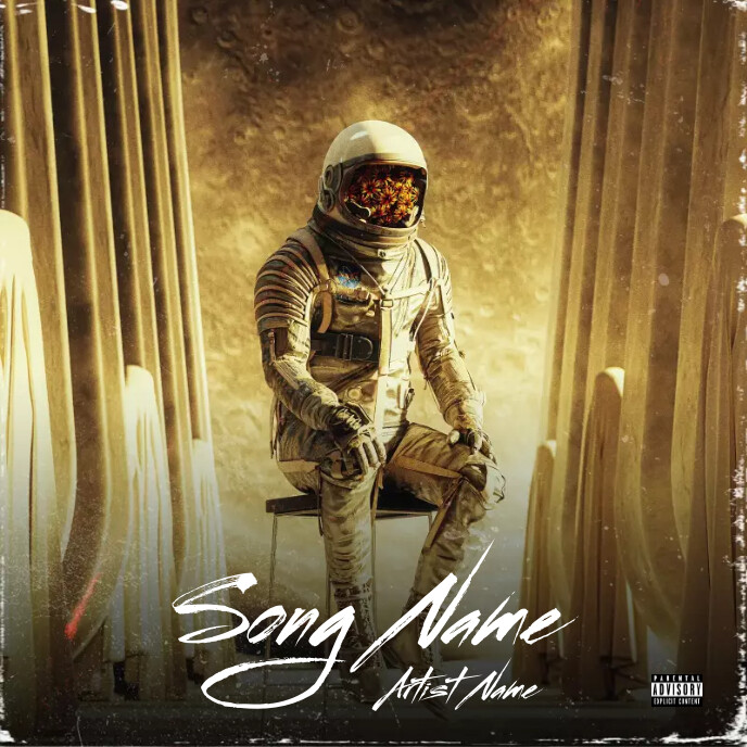 Album Cover Art Template | PosterMyWall