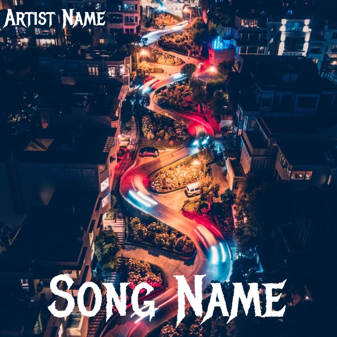 Album Cover Art Template | PosterMyWall