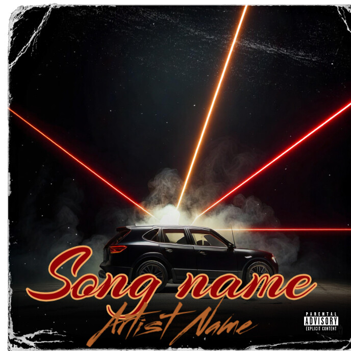 album cover art Template | PosterMyWall