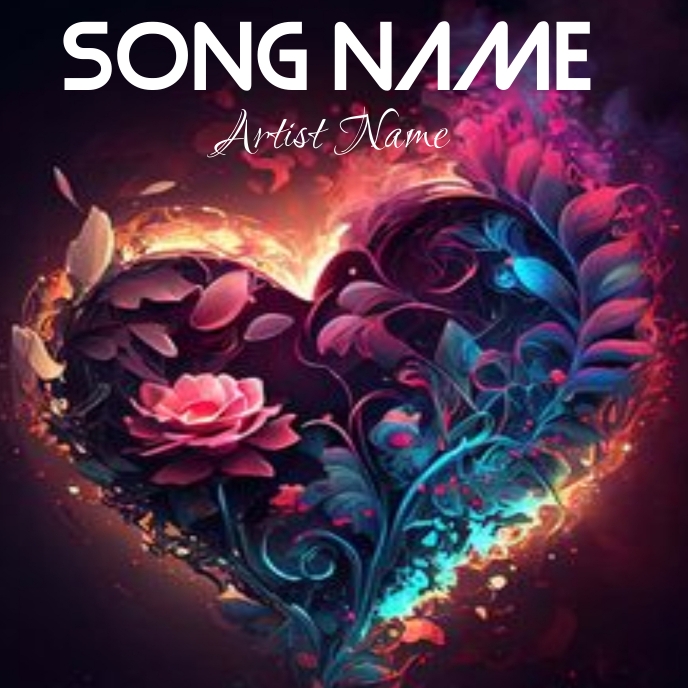 Album Cover Art Template | PosterMyWall