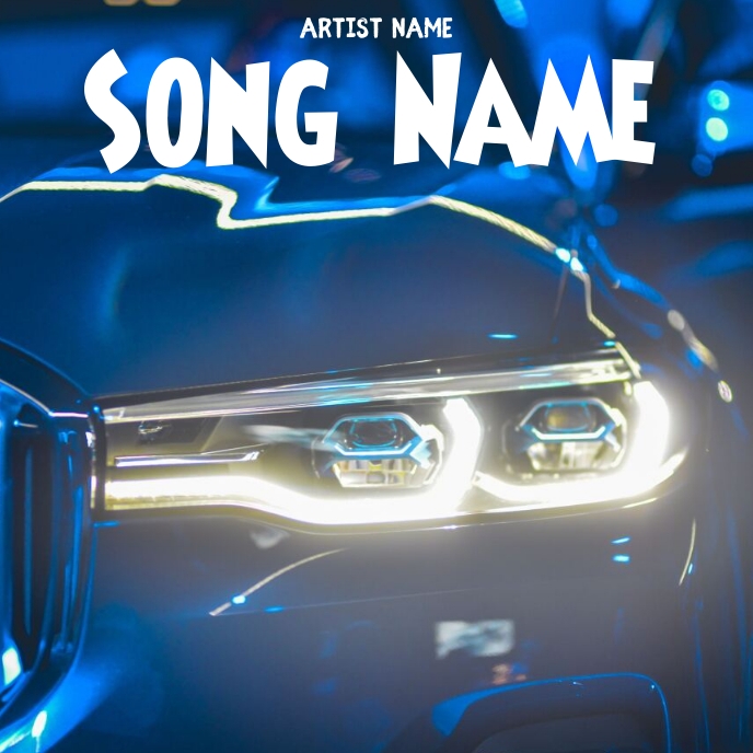 Album Cover Art Template | PosterMyWall