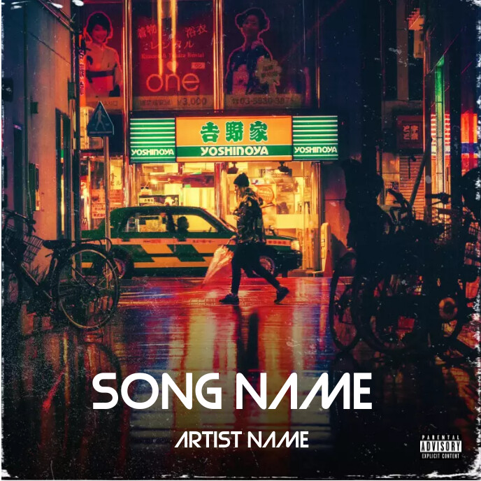 Album Cover Art Template | PosterMyWall